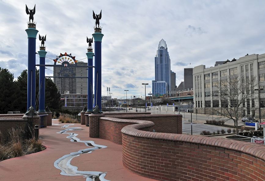 Map Of Sawyer Point Cincinnati